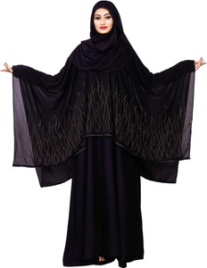 JUSTKARTIT Polyester Burqa With Hijab Price in India - Buy JUSTKARTIT ...