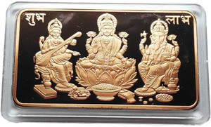 ADIMAN Laxmi Ganesh Saraswati Copper Coin Bullion Limited Edition ...