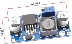 Wanzhow Ultra-small DC-DC step-down power supply module 3A adjustable ...