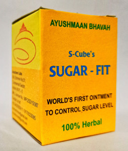 Scube Sugar Fit - World's first ointment to control high Blood Sugar ...