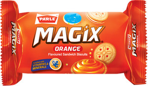 PARLE BISCUITS MAGIX ORANGE CREAM Cream Sandwich Biscuit Price in India ...
