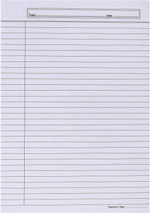 Flipkart.com | snow crafts Single Colour Ruled A3 150 gsm A3 Paper - A3 ...