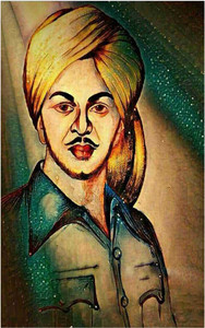 Bhagat Singh Poster for Room M36 Paper Print - Personalities posters in ...