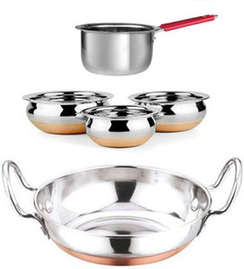 Neera Kadhai 20 cm diameter 2 L, 0.4 L, 0.6 L, 0.8 L, 1.1 L capacity ...