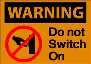 Ritwika's Warning Do not Switch On Emergency Sign Price in India - Buy ...