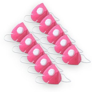 Ocean N95 Respirator Mask Pink (Pack of 10) Reusable Price in India ...