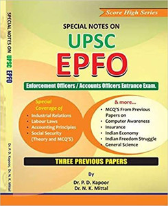 Special Notes On Upsc Epfo Enforcement Officers/ Accounts Officer ...