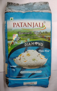 PATANJALI DIAMOND RICE Basmati Rice (Long Grain, Raw) Price in India ...