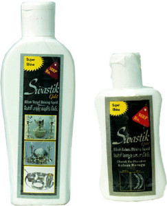 SwastikGold Sliver Vessel Cleaner Liquid Stain Remover Price in India ...