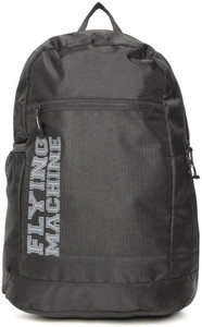 FLYING MACHINE Men Backpack 25 L Laptop Backpack Black - Price in India ...