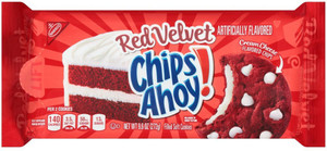 Chips Ahoy Nabisco Red Velvet Cream Cheese Flavored Chips Soft Cookies ...