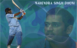 MS Dhoni Wall Poster For Room With Gloss Lamination M96 Paper Print ...