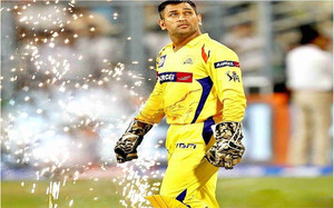 MS Dhoni Wall Poster For Room With Gloss Lamination M46 Paper Print ...