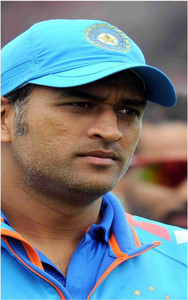 MS Dhoni Wall Poster With Gloss Lamination M110 Paper Print ...