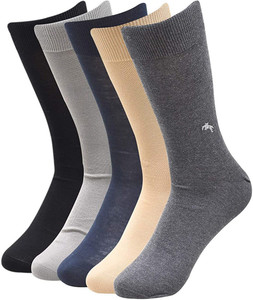 QWASZX Men Self Design, Solid Calf Length - Buy QWASZX Men Self Design ...