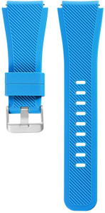 HOURSTAR 22mm Sky Blue Silicone F-Pin Watch Band STRAP (WATCH NOT ...