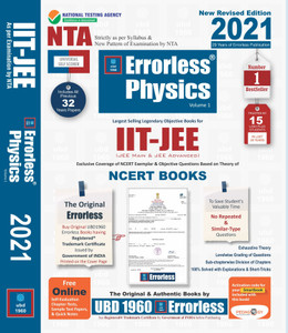 UBD1960 Errorless Physics for IIT-JEE (MAIN & ADVANCED) as per New ...