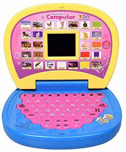 OUD Educational Learning Laptop for Kids with LED Display, Alphabet ABC ...