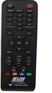 Sun Direct SD998887 SUN DIRECT TV SD RM Remote Controller - Sun Direct ...