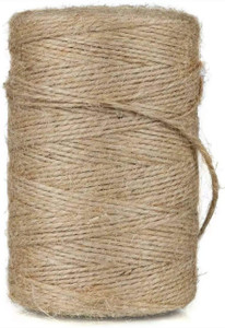Anemone 250m 2 Ply Strong Thick Natural Jute Rope Twine String 820 feet ...