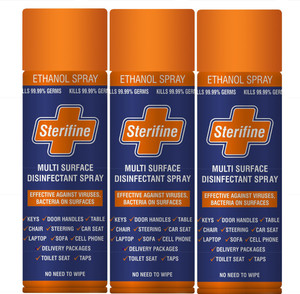 STERIFINE Multi Surface Disinfectant Spray 3 Packs | Flipkart.com