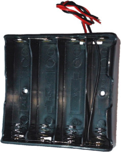 Quality 4 Cell Holder Box Case 18650 type cell with Parallel Connection ...