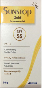 SUNSTOP Sunscreen - SPF 50 PA+++ Gold Sunscreen Gel - Price in India ...