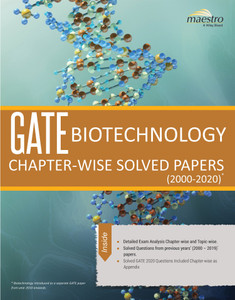 GATE Biotechnology Chapter - Wise Solved Papers (2000 - 2020) First ...
