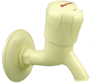 Supreme Elegant Bib Tap (Ivory)(with Flange) Twin Elbow Valve Faucet ...