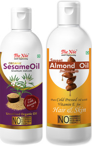 The Nile 100 % Pure and Natural Organic Sesame Oil for Skin and Hair ...