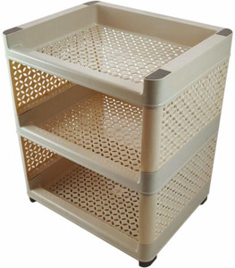 Luxafare Containers Kitchen Rack Plastic Price in India - Buy Luxafare ...