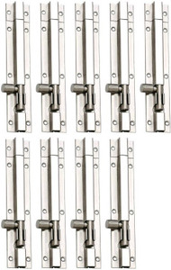 Unnati Steel Tower Bolt (pack of 9) Door Mounted Door Stopper Price in ...
