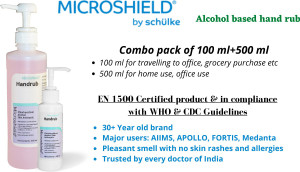 Microshield CHG Based handrub Hand Rub Pump Dispenser - Price in India ...