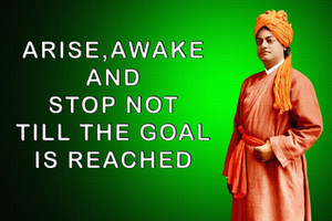 Swami Vivekananda Painting Poster Waterproof Vinyl Sticker for Home ...