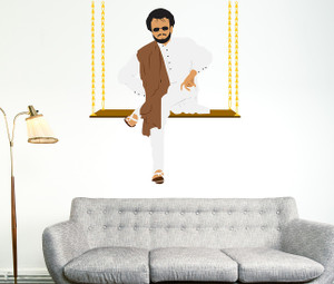 WALLHUB Rajini Medium Vinyl Wallstickers ( 85cm x 100 cm) Price in ...