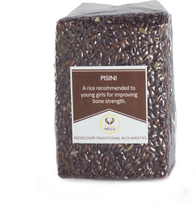 Namma Nellu Traditional Rice - Pisini Red Boiled Rice (Medium Grain ...