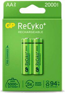 GP Recyko Rechargeable 2000mAh AA Battery - GP : Flipkart.com