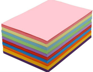 Flipkart.com | OFIXO 100 A4 Colorful Printing Paper Children Handmade ...