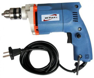 HI-FLEX 8 in 1 350W 10mm Corded Drill Machine Power & Hand Tool Kit ...