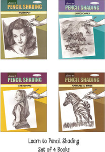 Learn To Pencil Shading - A Set Of 4 Books: Buy Learn To Pencil Shading ...