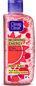 Clean & Clear Morning Energy Berry Blast Face Wash - Price in India ...