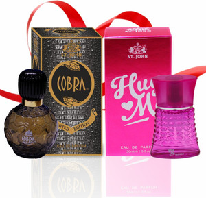 Buy ST-JOHN Couple Perfume Gift Set Cobra 60ml &, HUG ME (PACK 2) Eau ...