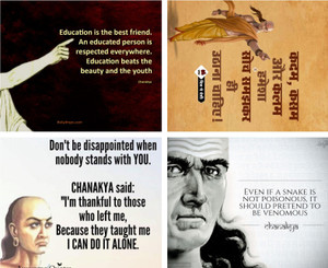 chanakya quote motivational Sticker posters Paper Print - Quotes ...
