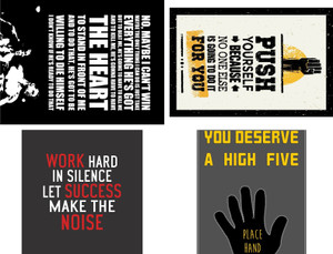 push yourself motivational Sticker posters Paper Print - Quotes ...