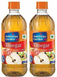 American Garden Natural Apple Cider Venigar (473 ml, Pack of 2) Vinegar ...