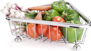 LIMETRO STEEL Stainless Steel Multi-purpose Triangle Design Fruit and ...