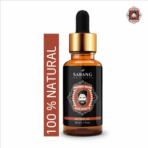 SARANG PROFESSIONAL BEARD GROWTH HAIR OIL _ 30 ML _ 1.1 FL OZ Hair Oil ...