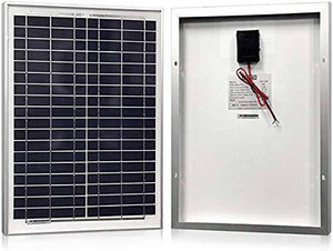 Sai Creation 3 Watt Solar Panel, 12Volt, Polycrystalline, with ...