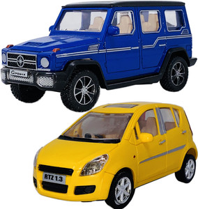 Miniature Mart Small Size Pack Of 2 Made Of Plastic Indian Automobile ...