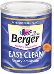 Berger Easy clean-06 White Distemper Wall Paint Price in India - Buy ...